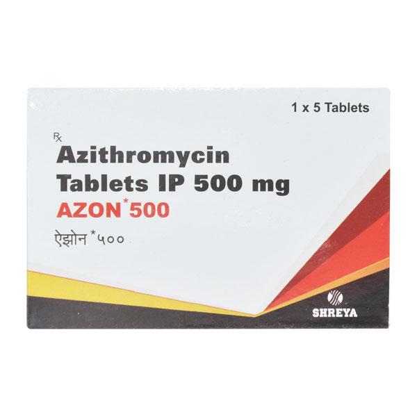 AZON 500 Tablet 5's Price, Uses, Side effects, Substitutes | Netmeds