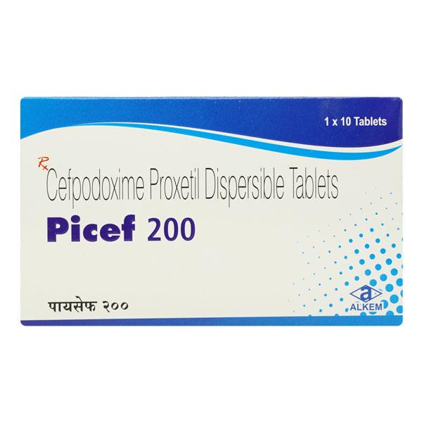 Buy PICEF 200 Tablet 10's Online at Upto 25% OFF | Netmeds