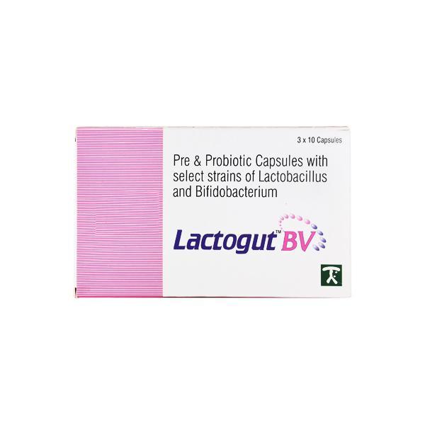 Lactogut BV Capsule 10'S
