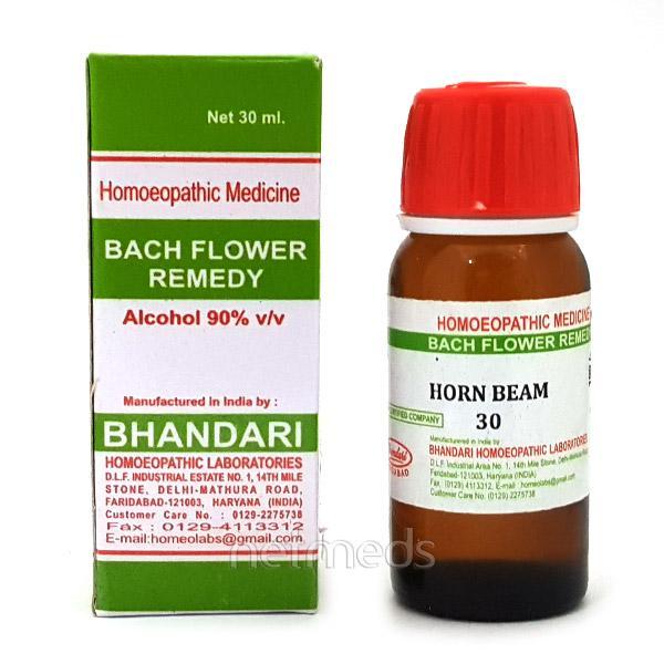 Bhandari Bach Flower Horn Beam 30 Liquid 30 ml online at best price ...
