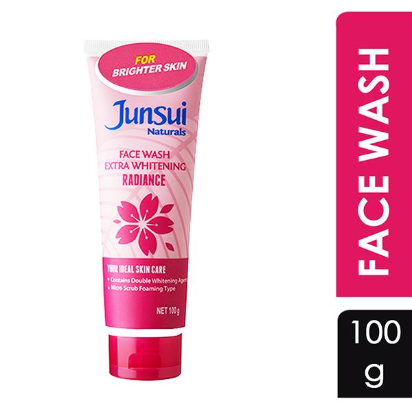 Junsui Naturals Radiance Extra Whitening Face Wash 100 gm Online at ...