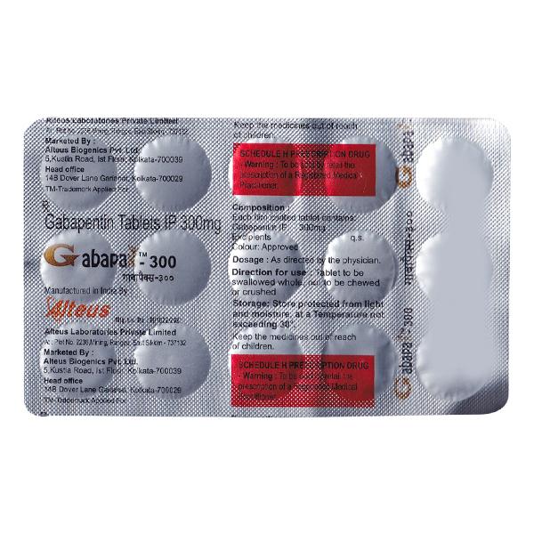 GABAPAX 300 Tablet 15's