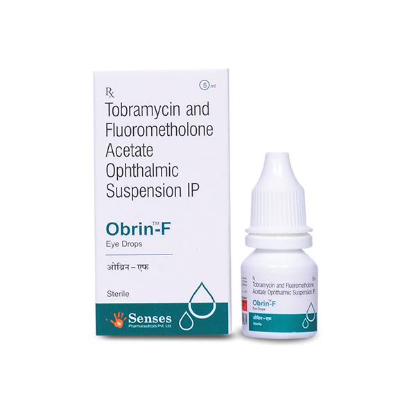 OBRIN F Eye Drops 5ml Price, Uses, Side effects, Substitutes | Netmeds