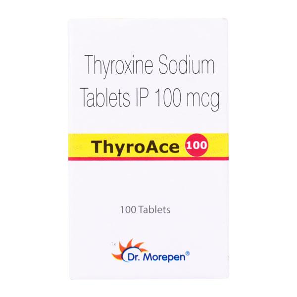 THYROACE 100 Tablet 100's Price, Uses, Side effects, Substitutes | Netmeds
