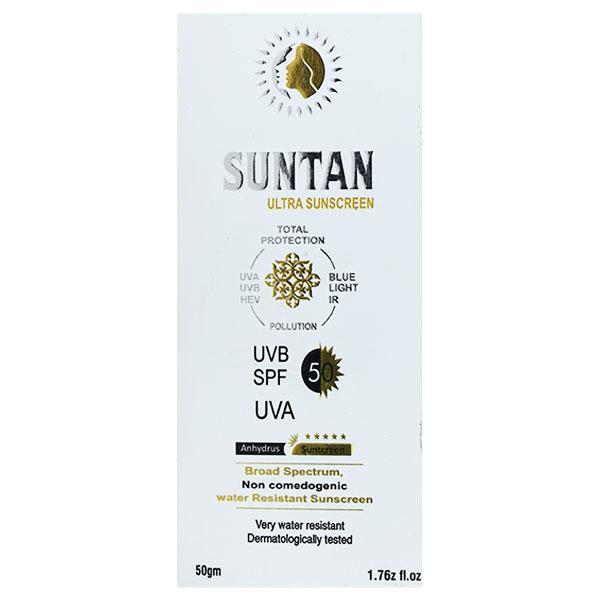 SUNTAN ULTRA SPF 50 Sunscreen 50gm Price, Uses, Side effects ...