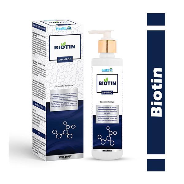 Healthvit Biotin Hair Growth Shampoo 200 ml Online at Best Price ...
