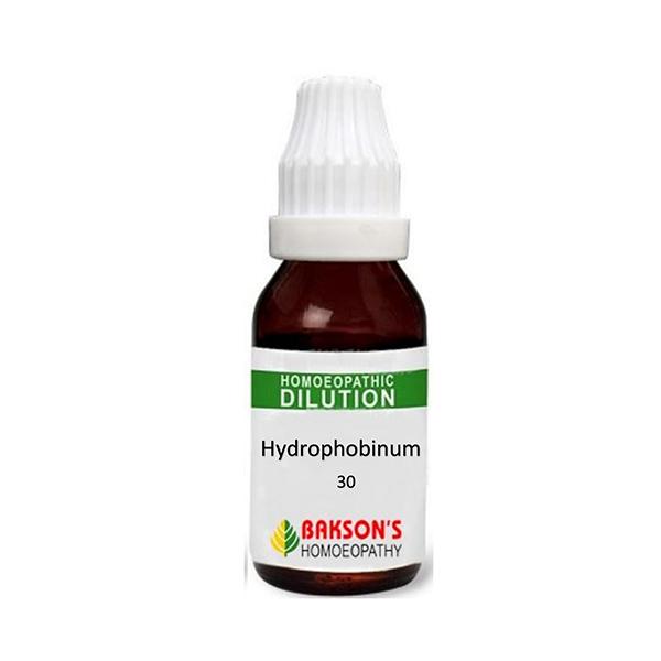 Bakson's Hydrophobinum 30 CH Liquid 30 ml Online at Best Price - Dilutions