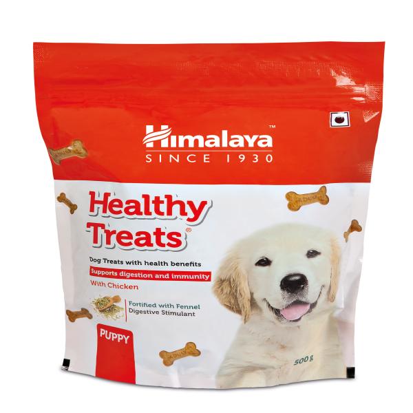 Buy Himalaya Healthy Puppy Dog Treats- Chicken Flavor 500 gm Online at ...