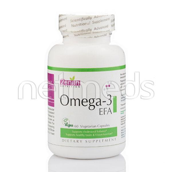 Buy Zenith Nutrition Omega-3 Efa Capsules 60's Online at Discounted ...