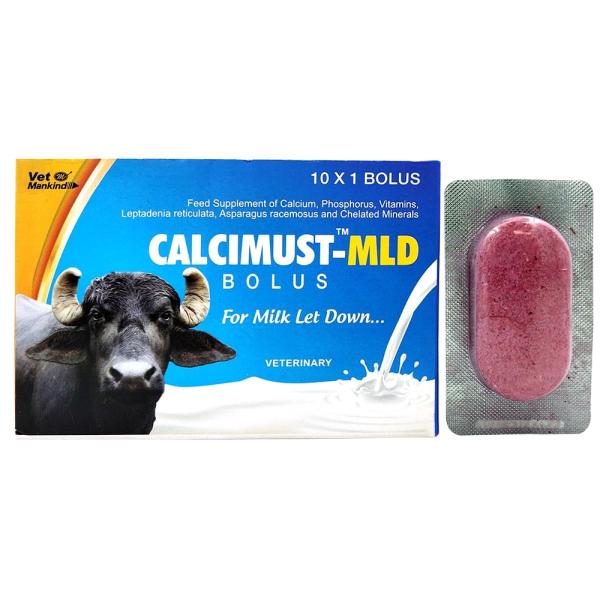 Vet Mankind Calcimust Bolus 1's Online at Best Price - Feed supplements
