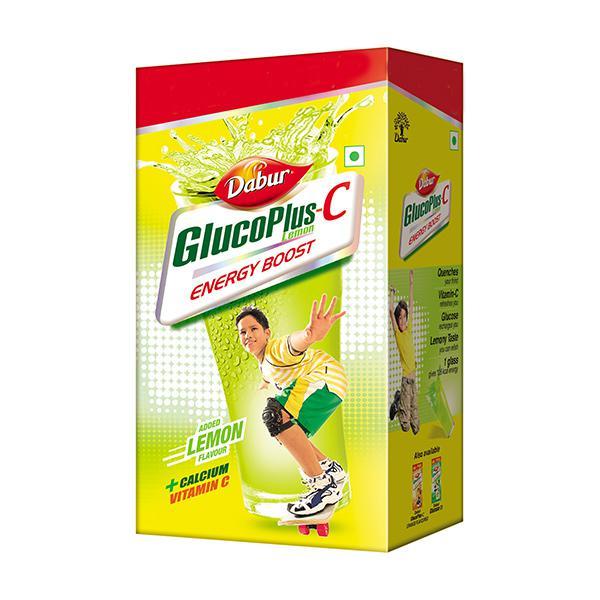 Buy Dabur GlucoPlus-C Energy Boost - Lemon 1 kg (With Sipper Free ...