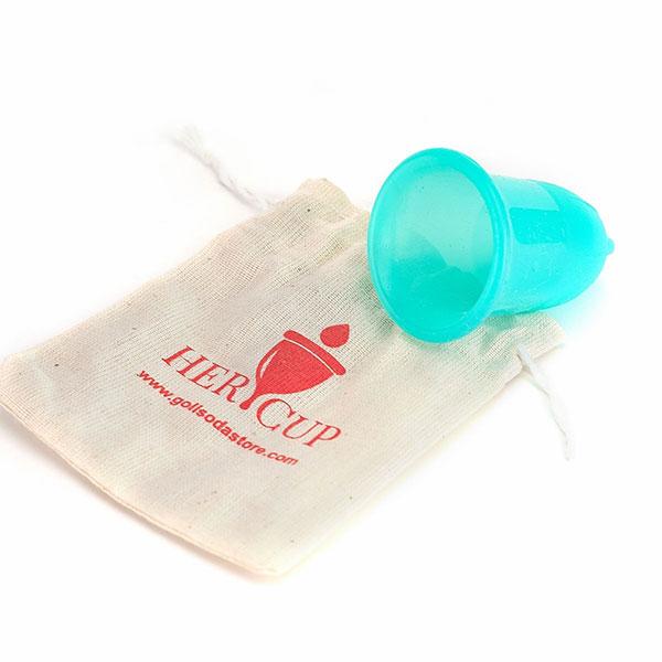 Buy Goli Soda Her Cup Reusable Menstrual Cup for Women - Teal 1's ...