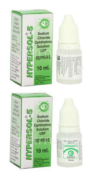 Hypersol 5 Ophthalmic Solution 10ml : Price, Uses, Side Effects | Netmeds