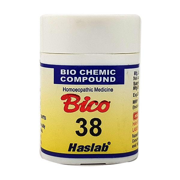 Buy Haslab Bico 38 Biochemic Compound Tablet 20 gm online at best price ...