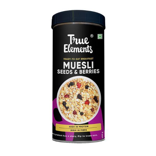 True Elements Seeds & Berries Muesli 400 gm Online at Discounted Price ...