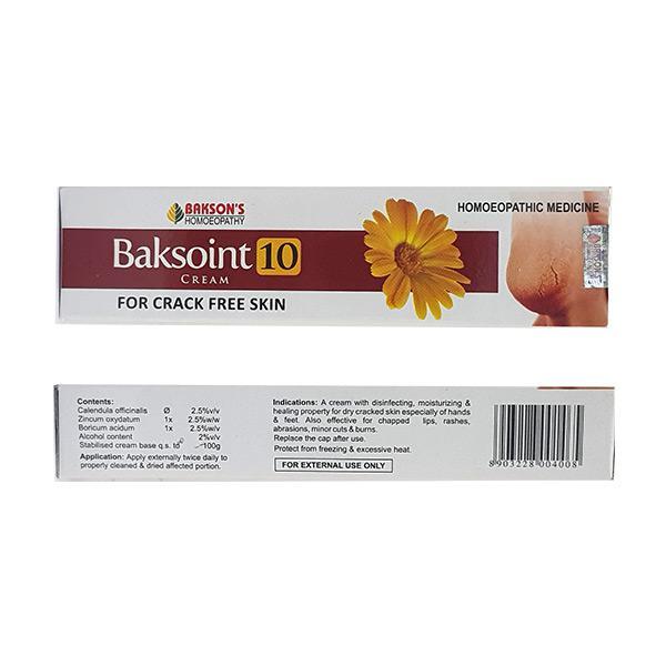 Bakson's Baksoint 10 Cream 25 gm online at best price-Homeopathy