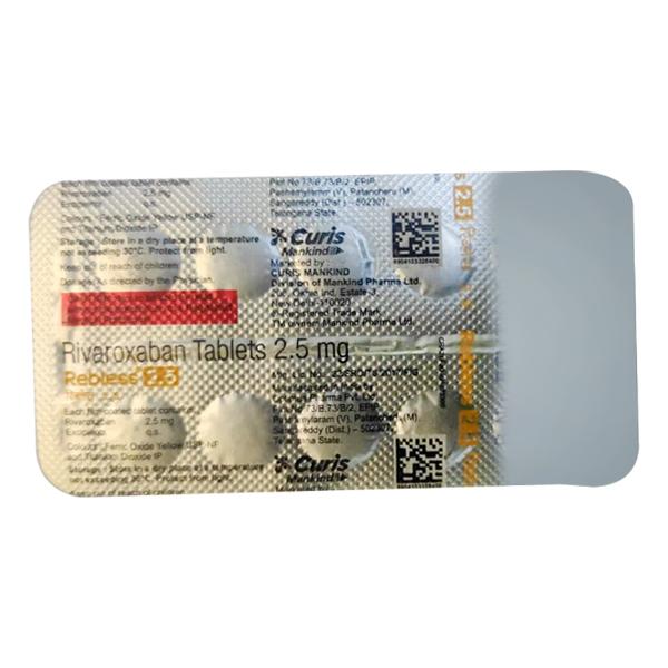 REBLESS 2.5 Tablet 10's : Uses, Side Effects, Price | Netmeds