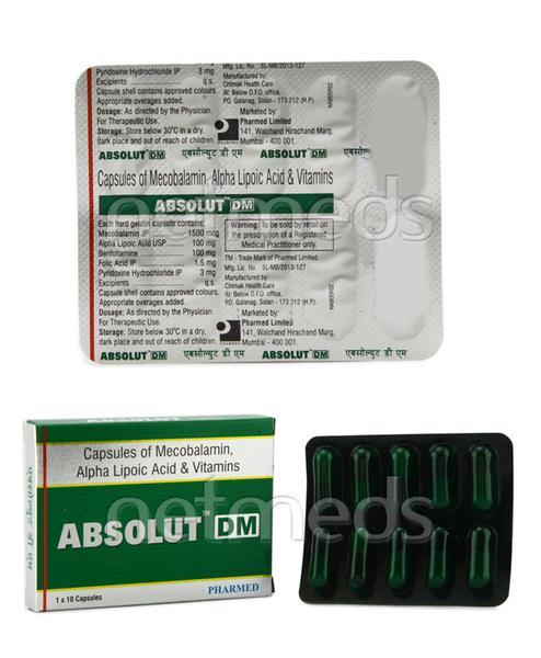 Absolut DM Capsule 10'S