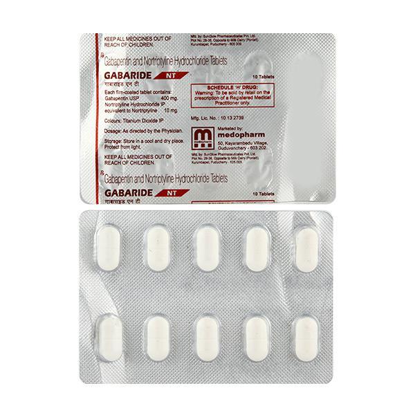 Gabaride NT Tablet 10'S