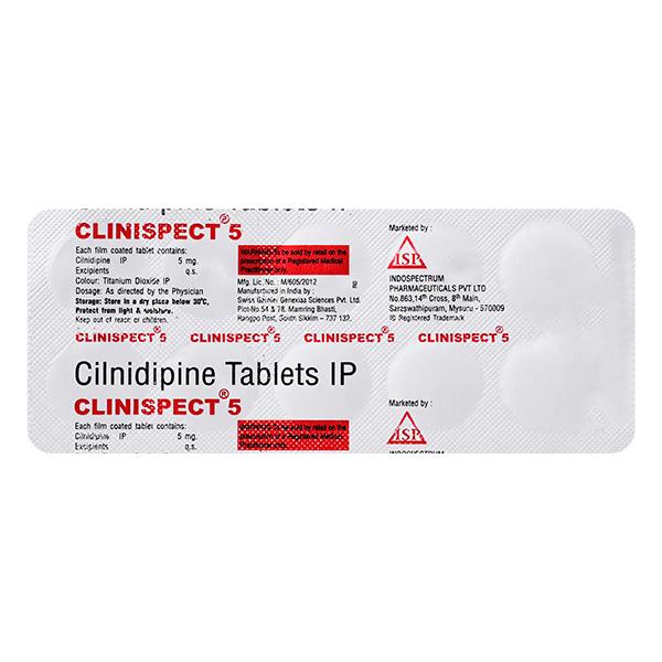 CLINISPECT 5 Tablet 10's Price, Uses, Side effects, Substitutes | Netmeds
