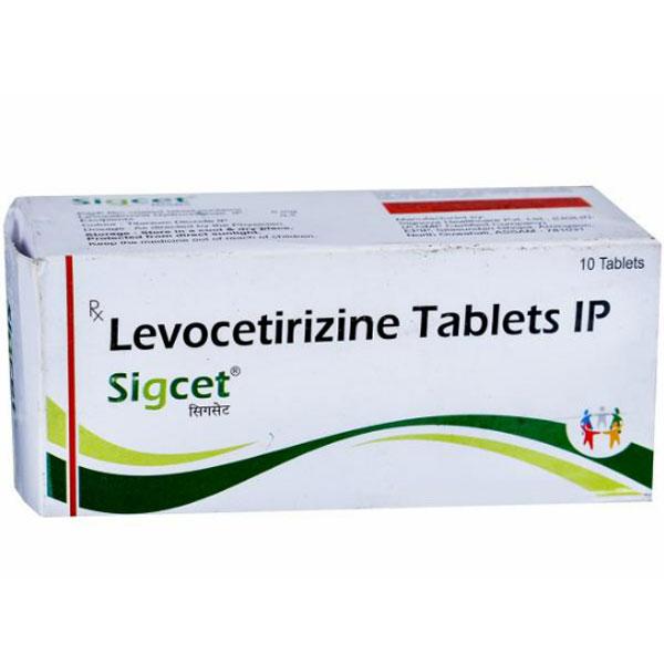 SIGCET 5mg Tablet 10's