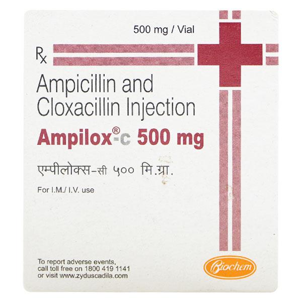 Ampilox C 500mg Injection 1's : Uses, Side Effects, Price | Netmeds