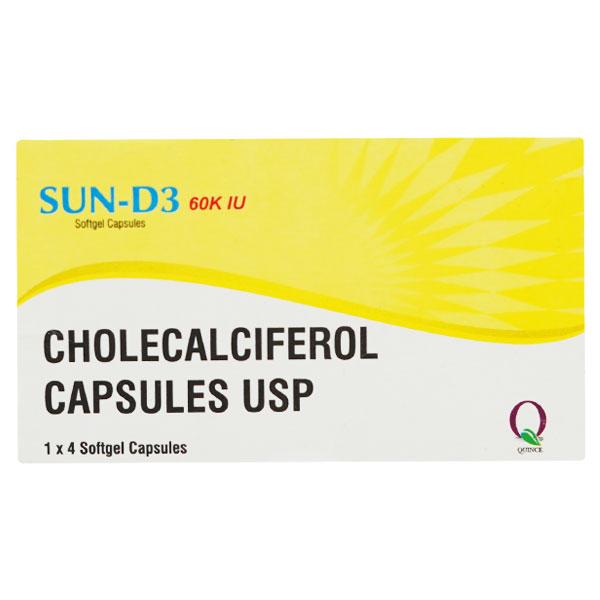 SUN D3 60K Capsule 4's