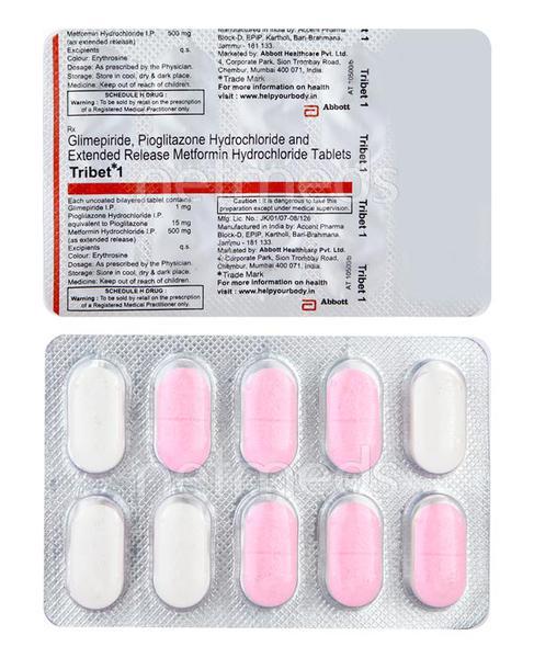 Tribet 1mg Tablet 10'S : Uses, Side Effects, Price | Netmeds