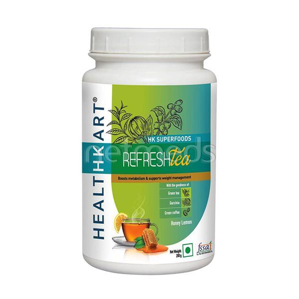 Buy HealthKart Refresh Tea - Honey Lemon 200 gm Online at Discounted ...