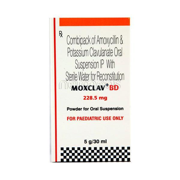 MOX Clav BD 228.5mg Suspension 30ml (N)