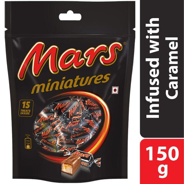 Mars Miniatures Chocolate Bars - Caramel 150 gm