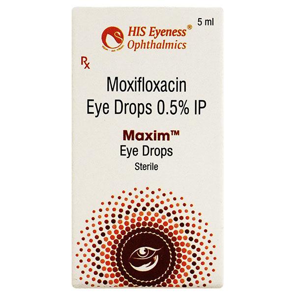 Buy MAXIM Eye Drops 5ml Online at Upto 25% OFF | Netmeds