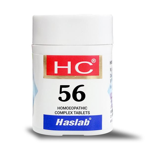 Buy Haslab HC 56 (Homeopathic Complex) Tablet 20 gm Online at ...