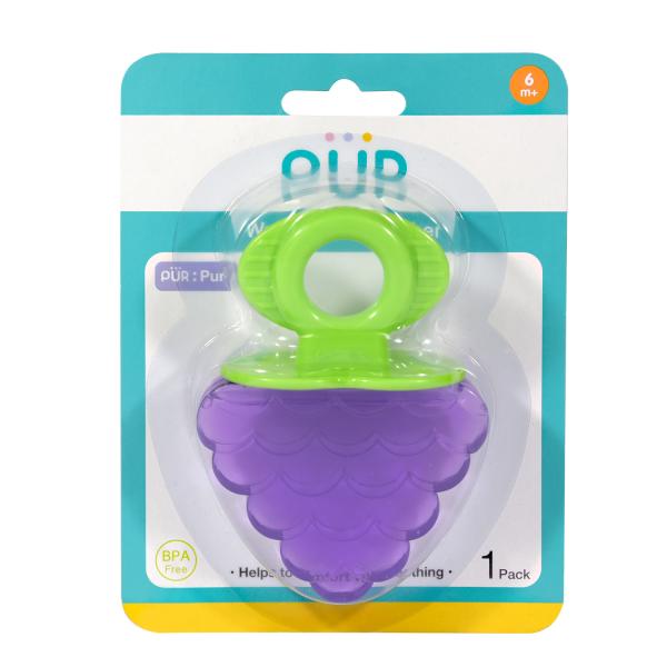 Pur Water Filled Teether - Grape Shaped