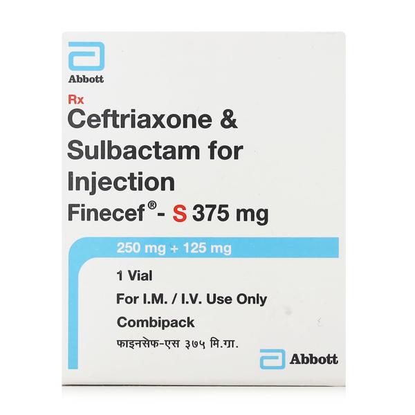 FINECEF S 375mg Injection 1's