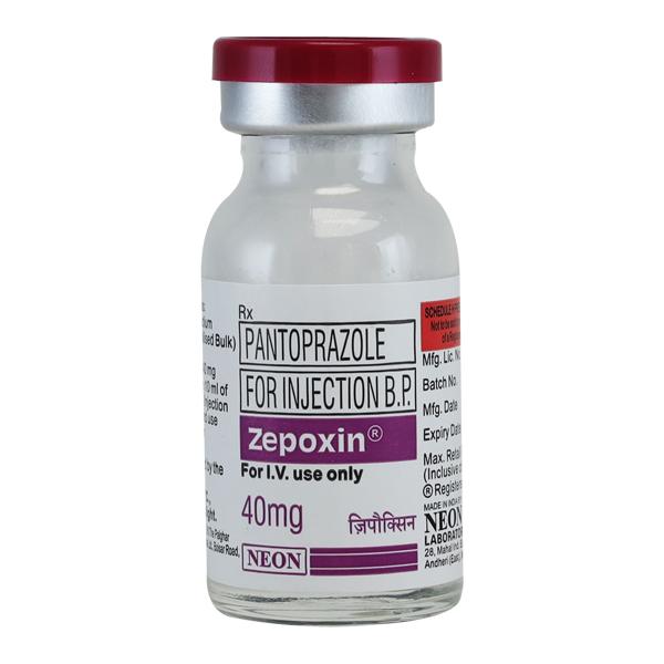 Buy Zepoxin 40mg Injection 1's Online at Upto 25% OFF | Netmeds
