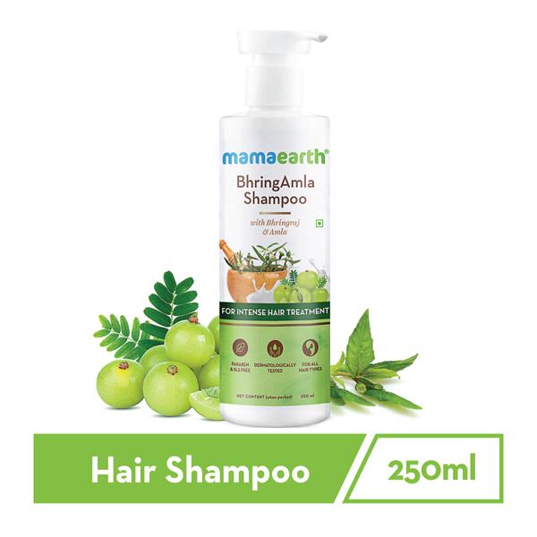 Buy Mamaearth Shampoo - BhringAmla 250 ml Online at Discounted Price ...