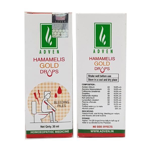 Adven Hamamelis-Gold Drops 30 ml online at best price-Homeopathy