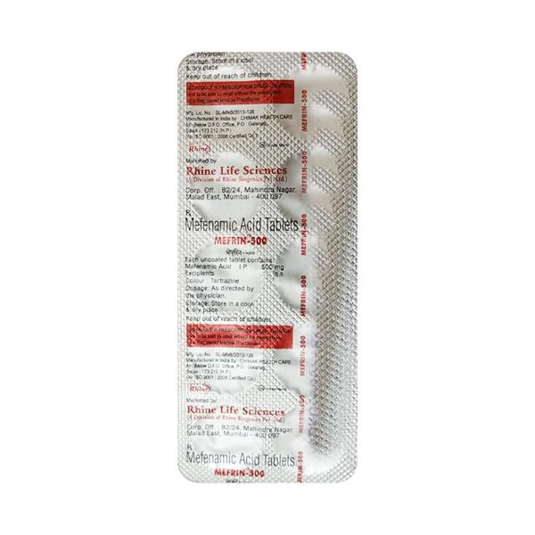 MEFRIN 500 Tablet 10's