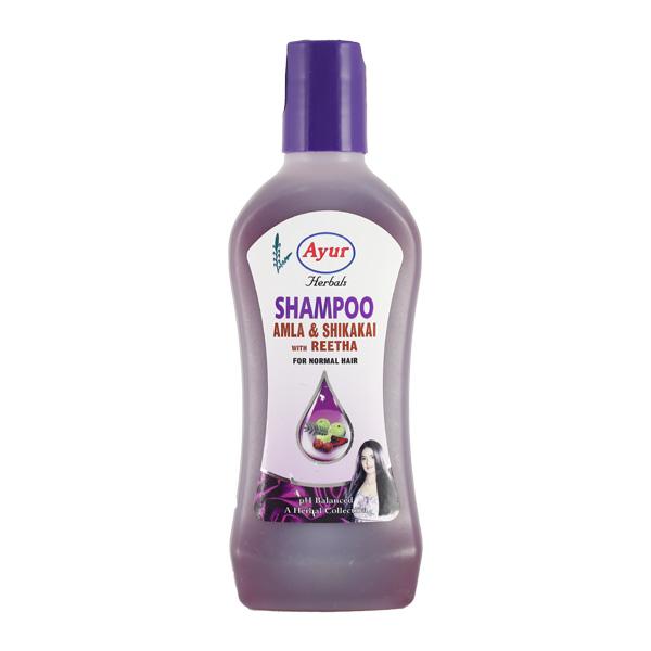 Ayur Herbal Amla Shikakai Shampoo 100 ml online at best price-Shampoos ...