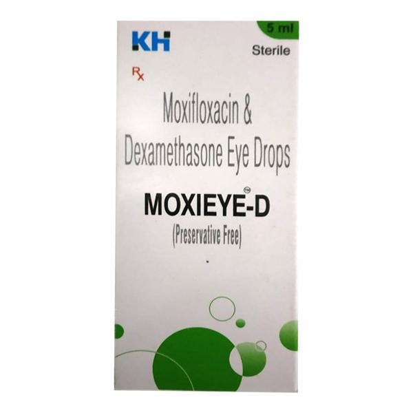 MOXIEYE D Eye Drops 5ml Price, Uses, Side effects, Substitutes | Netmeds