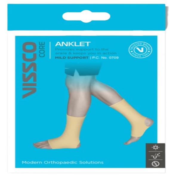 Vissco Core Anklet Mild Support (0709) (XXL) 1's Online at Best Price ...