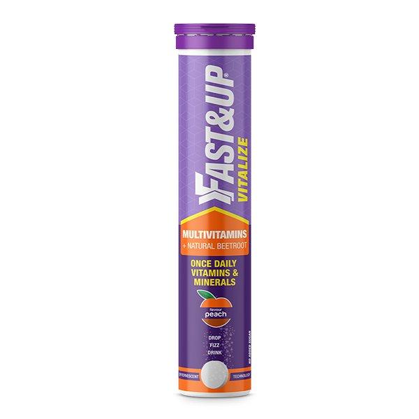 Fast&Up Vitalize Effervescent Tablet - Peach Flavour 20's Online at ...
