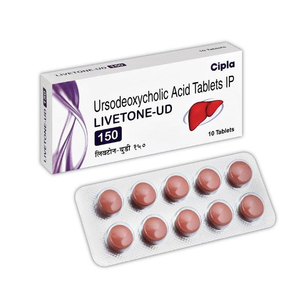 LIVETONE UD 150 Tablet 10's : Uses, Side Effects, Price | Netmeds