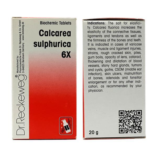 Dr. Reckeweg Calcarea Sulphurica 6X Tablet 20 gm online at best price ...