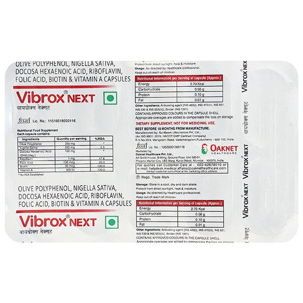 VIBROX NEXT Capsule 10's