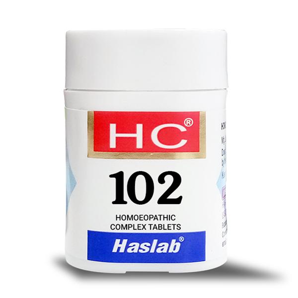 Buy Haslab HC 102 (Homeopathic Complex) Tablet 20 gm Online at ...