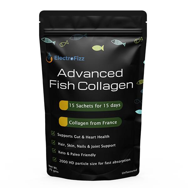 ElectroFizz Advanced Fish Collagen Powder 75 gm Online at Best Price ...