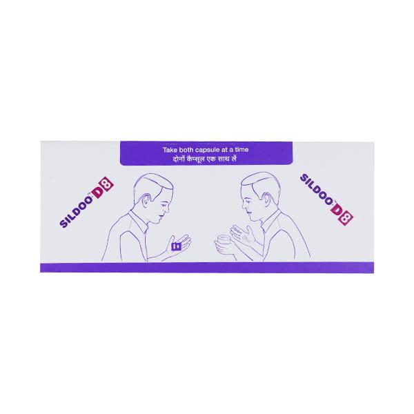 SILDOO D 8mg Combipack 10's Price, Uses, Side effects, Substitutes ...