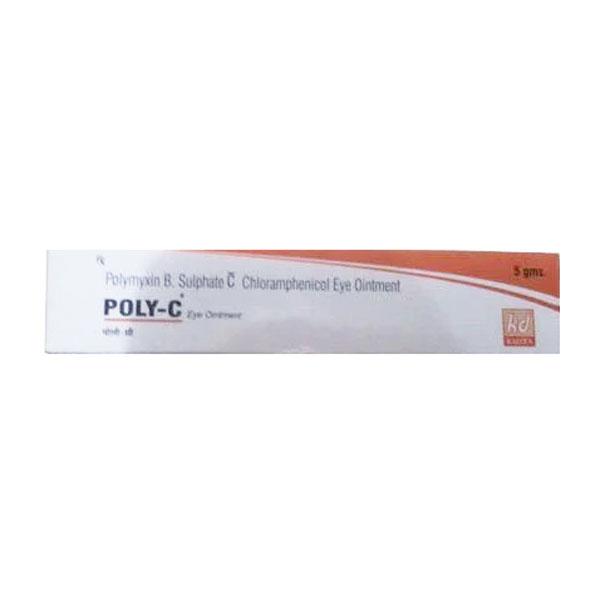 POLY C Eye Ointment 5gm Price, Uses, Side effects, Substitutes | Netmeds